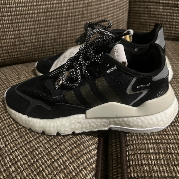 adidas | Shoes | Adidas Nite Jogger Running Snickers Shoes Black Womens ...